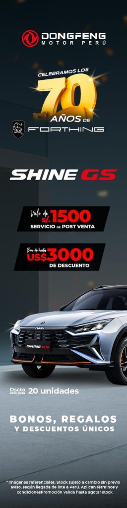 Formulario-Shine Gs E2 – Dongfeng Motor Perú